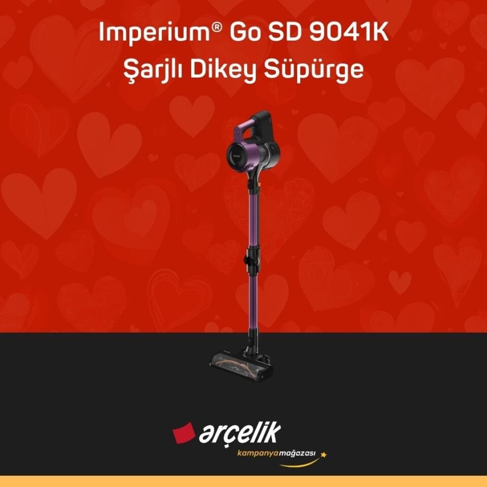 ARÇELİK Imperium® Go SD 9041K Şarjlı Dikey Süpürge